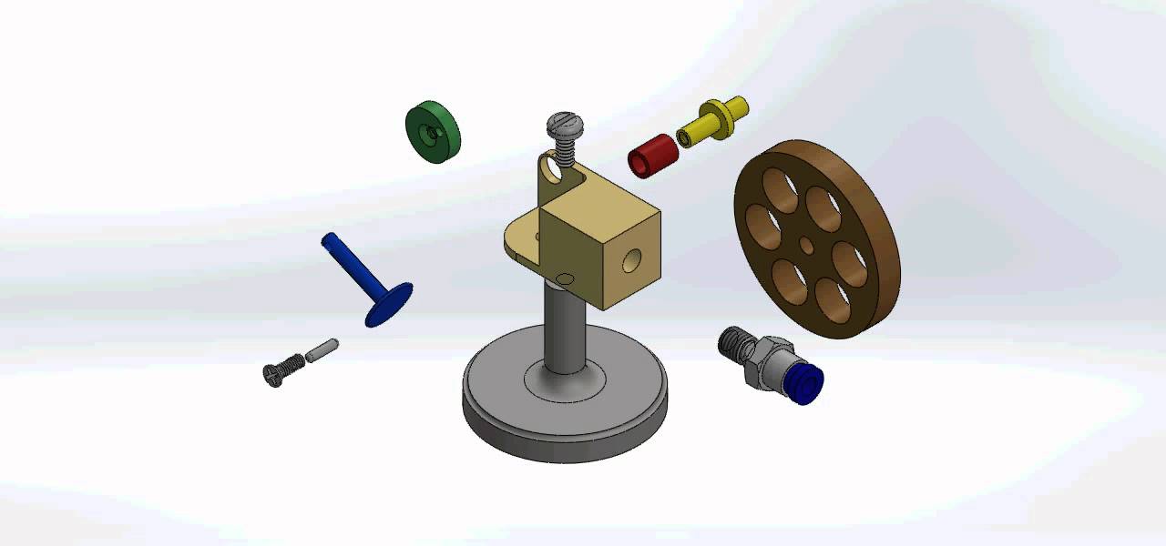 Mini Compresor Despiece Vista Explosionada - YouTube