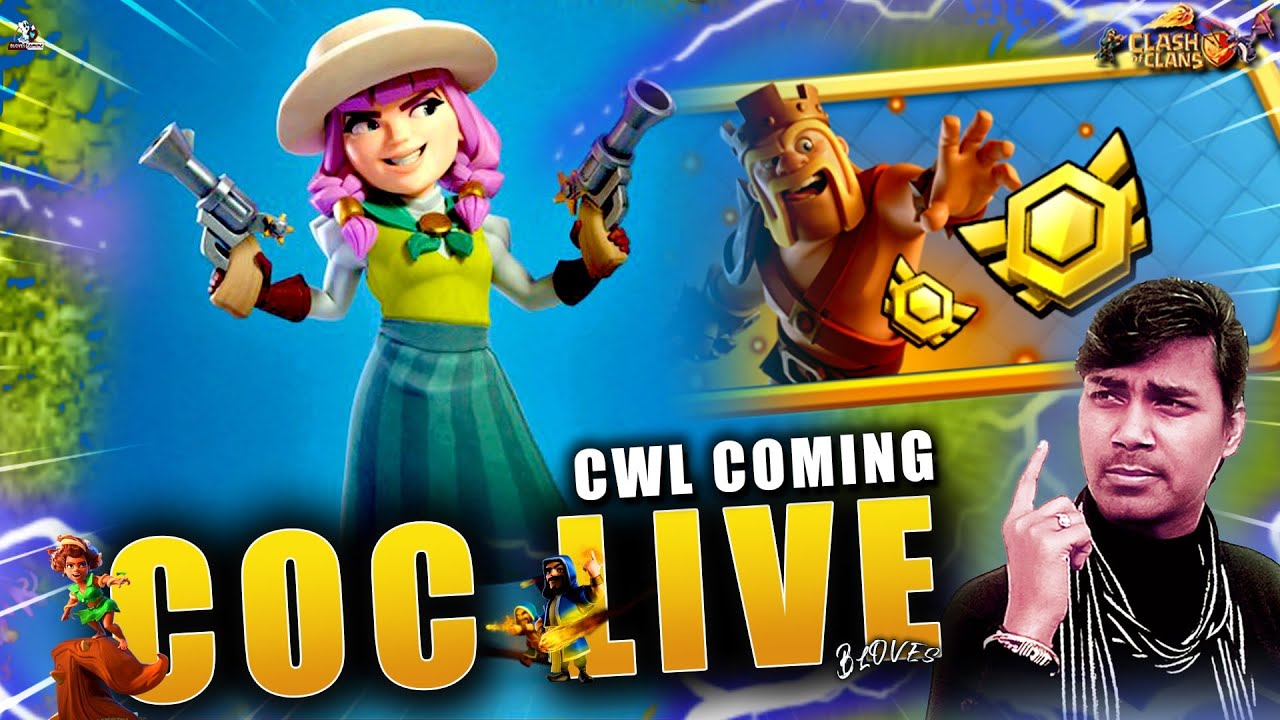 COC LIVE Base Visit & Tips | clash of clans live stream Best CWL ...