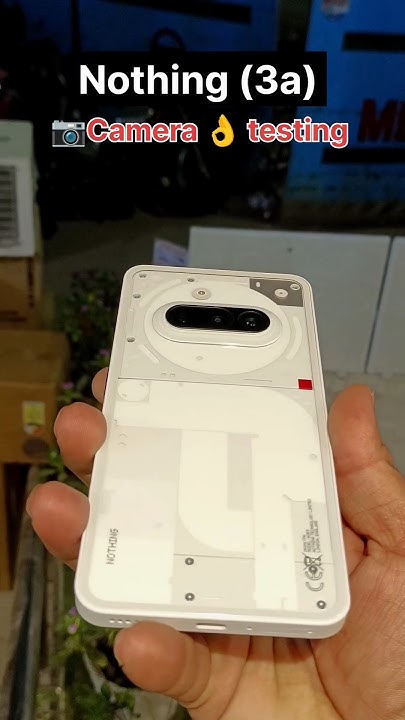 Nothing (3a). 50MP 👉 Night Camera testing review #viralshort #unboxing ...