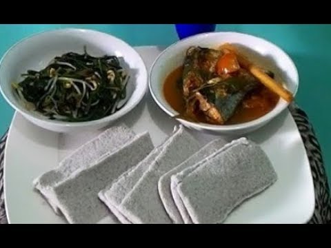 Pembuatan Dange Makanan Khas Kota Palu - YouTube
