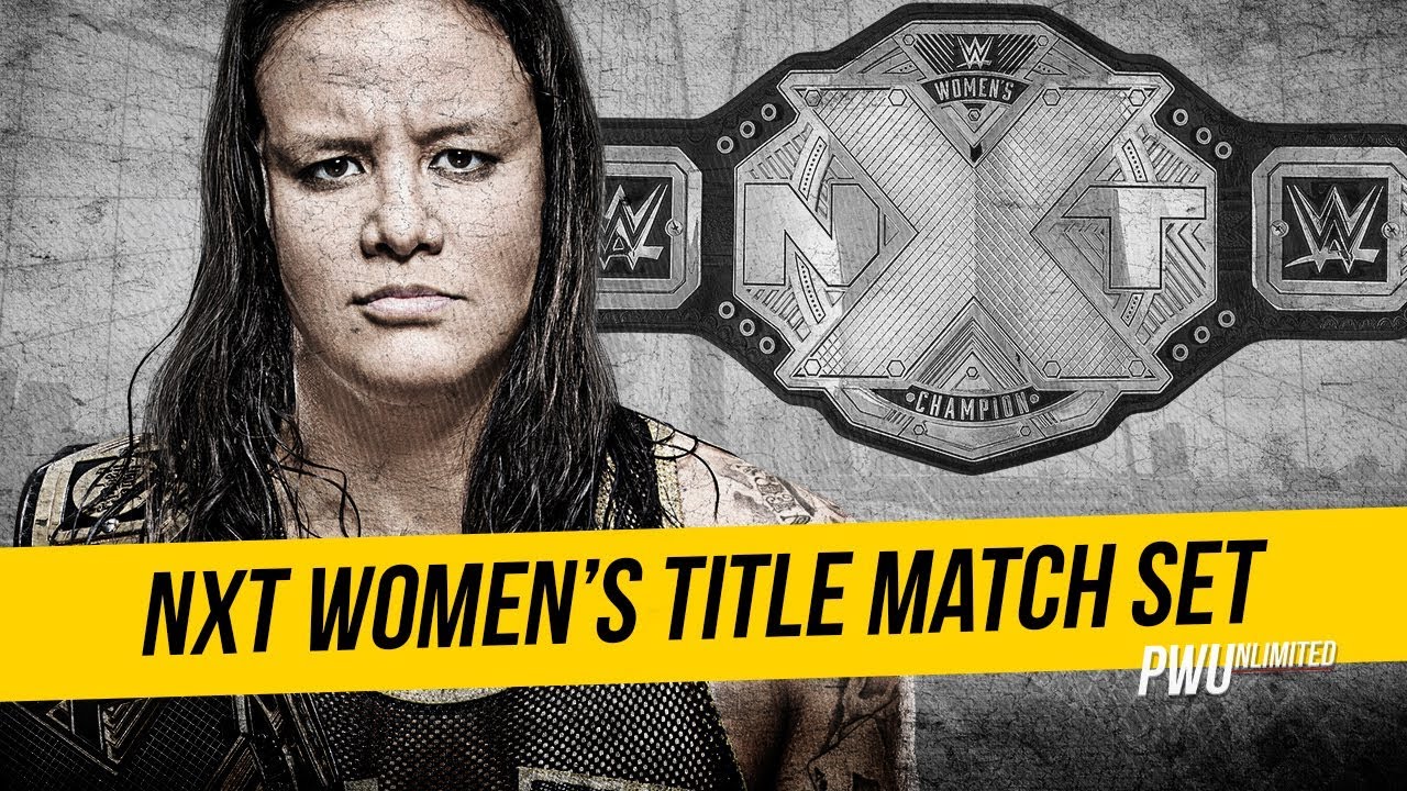 Nxt Womens Title Match Officially Announced For Takeover Youtube