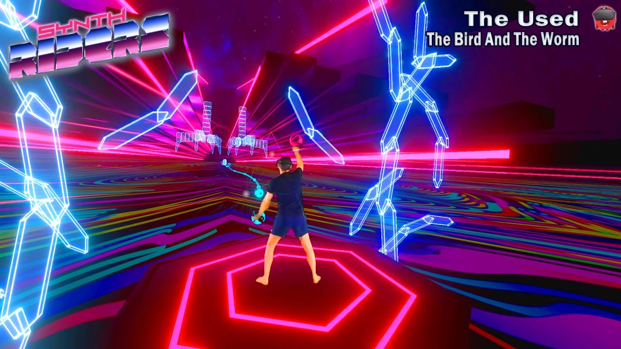 Synth Riders: The Used - The Bird And The Worm | Mixed Reality | Master - YouTube