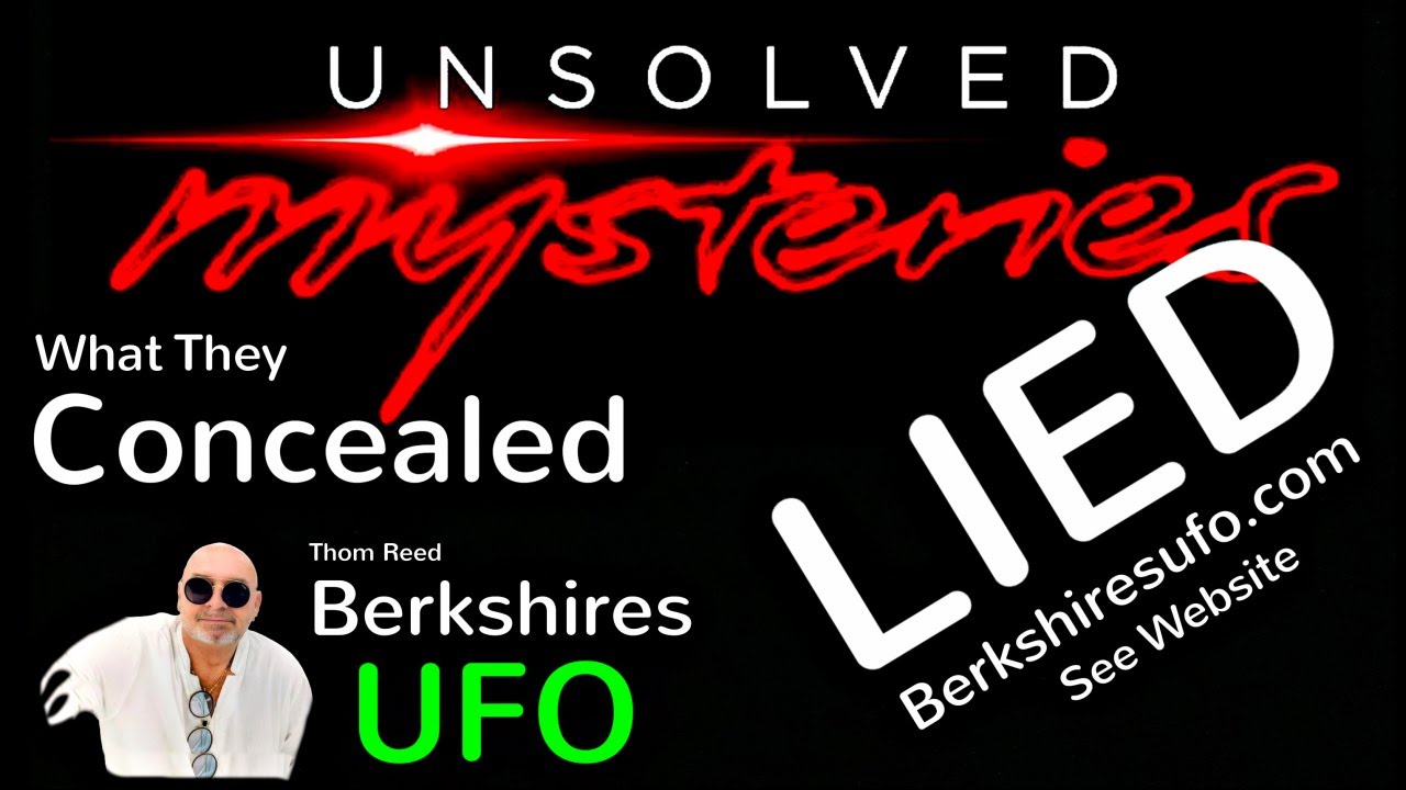 Disclosure, Berkshires UFO Detailed by News Anchor, Roswell City ...
