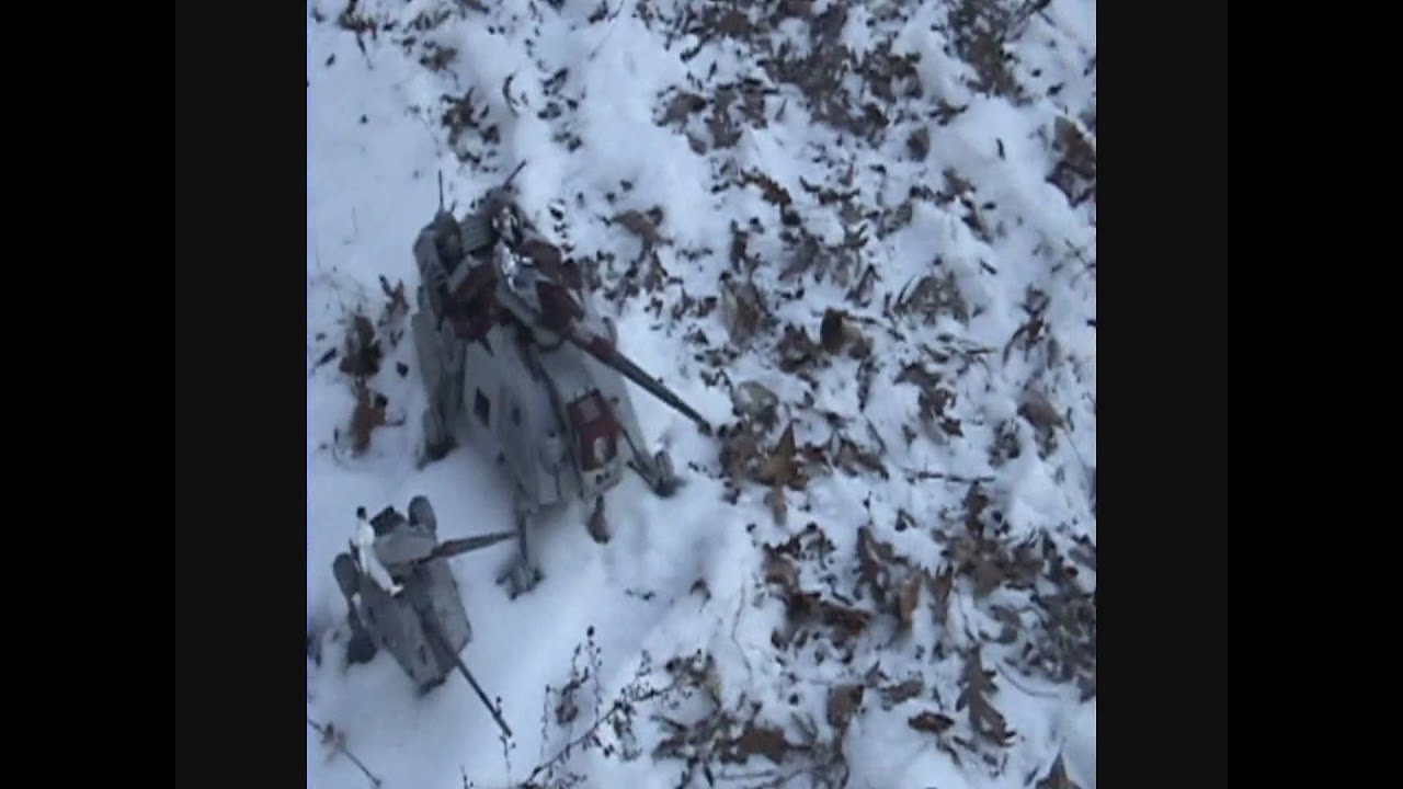 Starwars Battle Scene in the snow Part 1 of 2 - YouTube