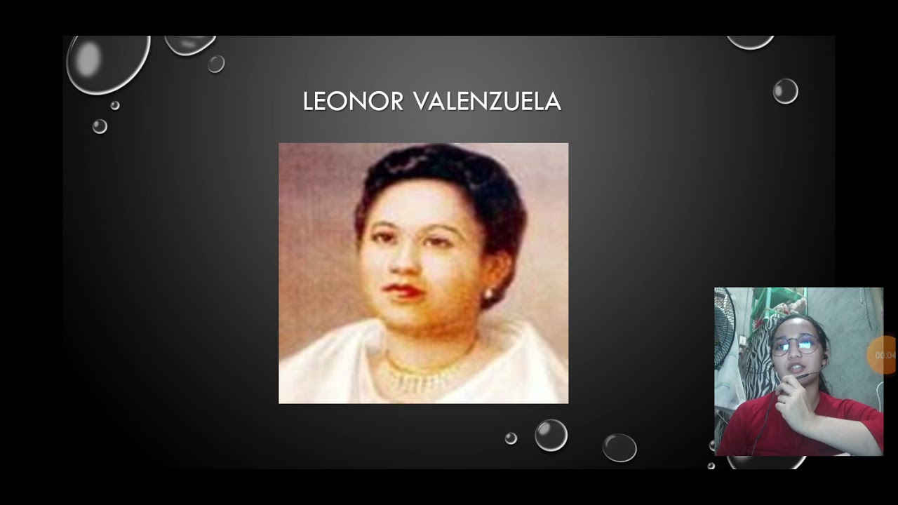 Leonor "Orang" Valenzuela - YouTube