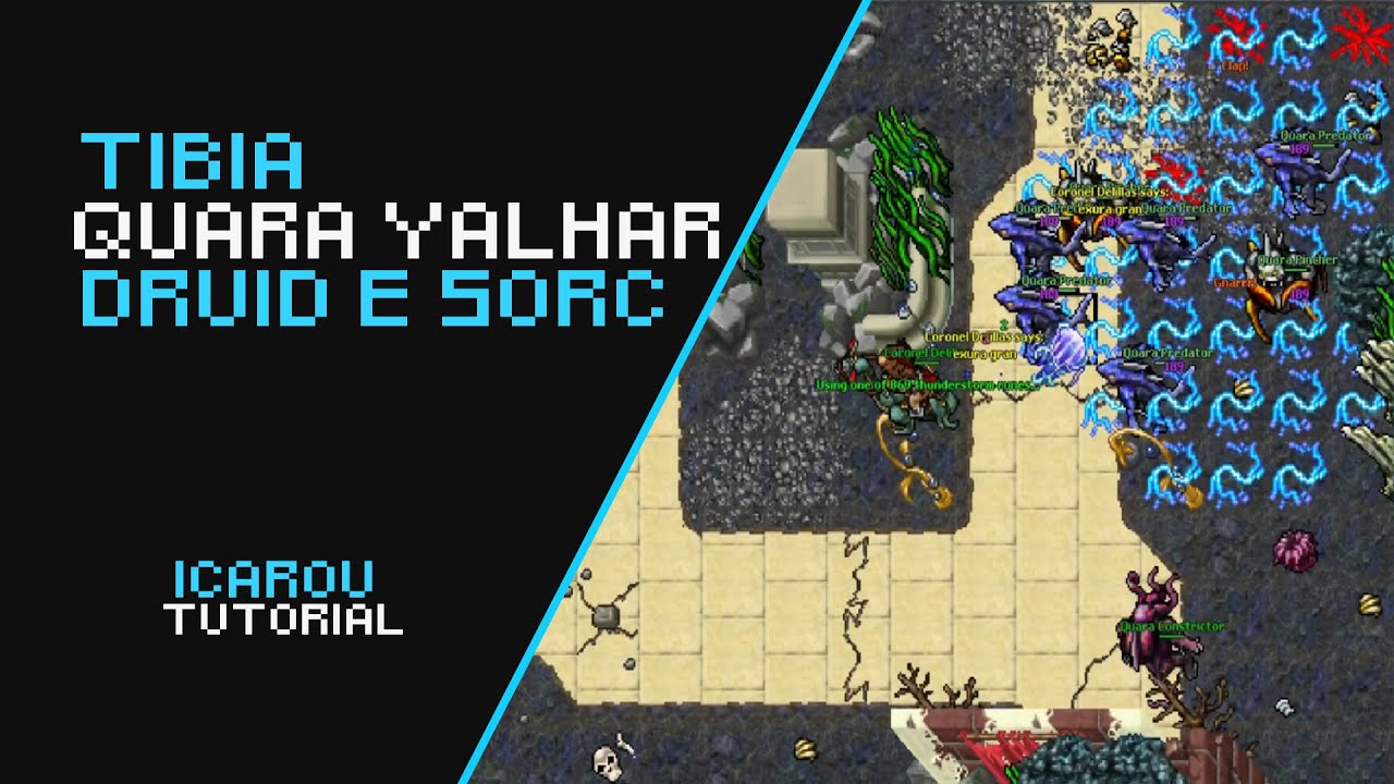 Tibia - Quaras de Yalahar (MS/ED 140+ 600k/h) PT-BR - YouTube