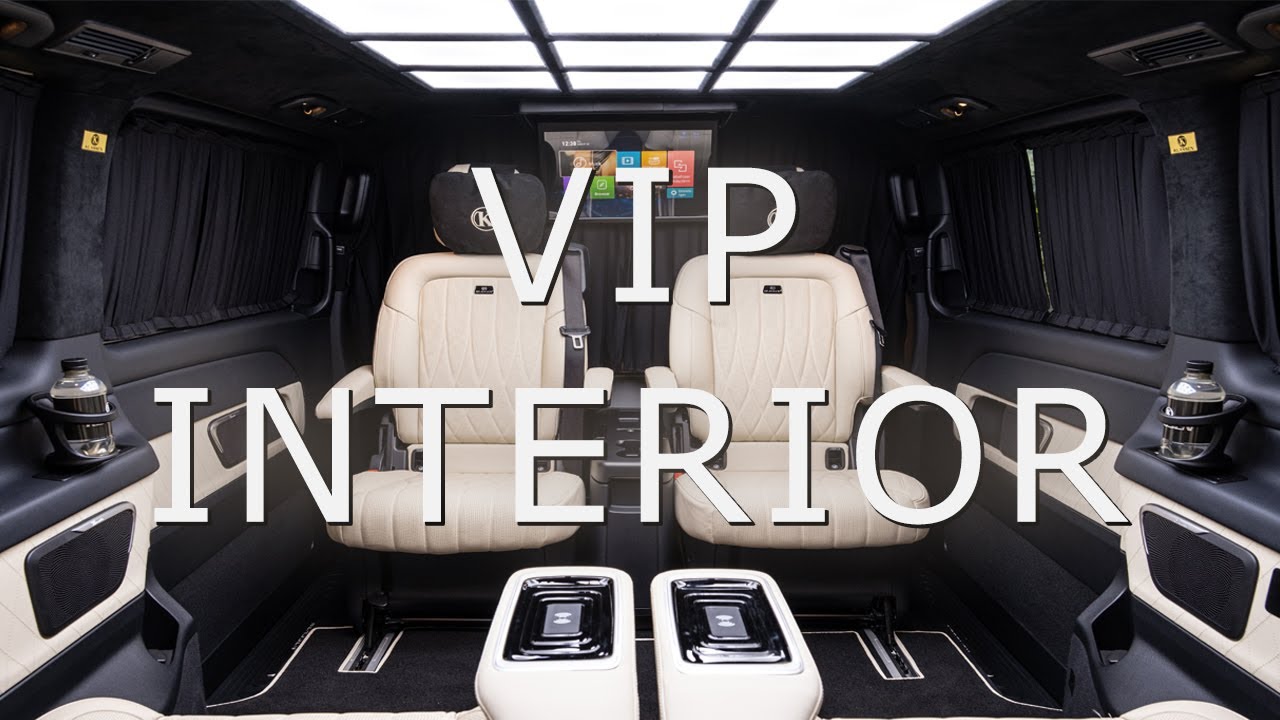 VIP V Class Mercedes - Klassen - Amazing Interior Details - YouTube