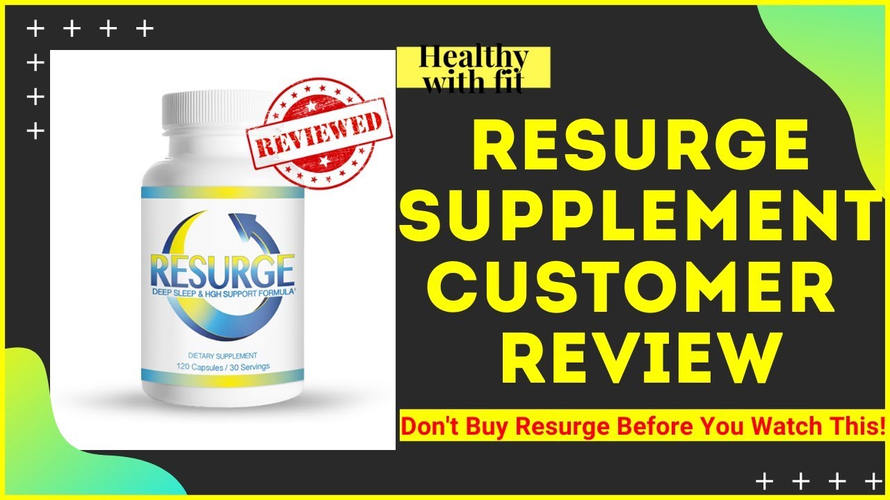 Resurge Review | Resurge Supplement Review | Resurge Pills Review - YouTube