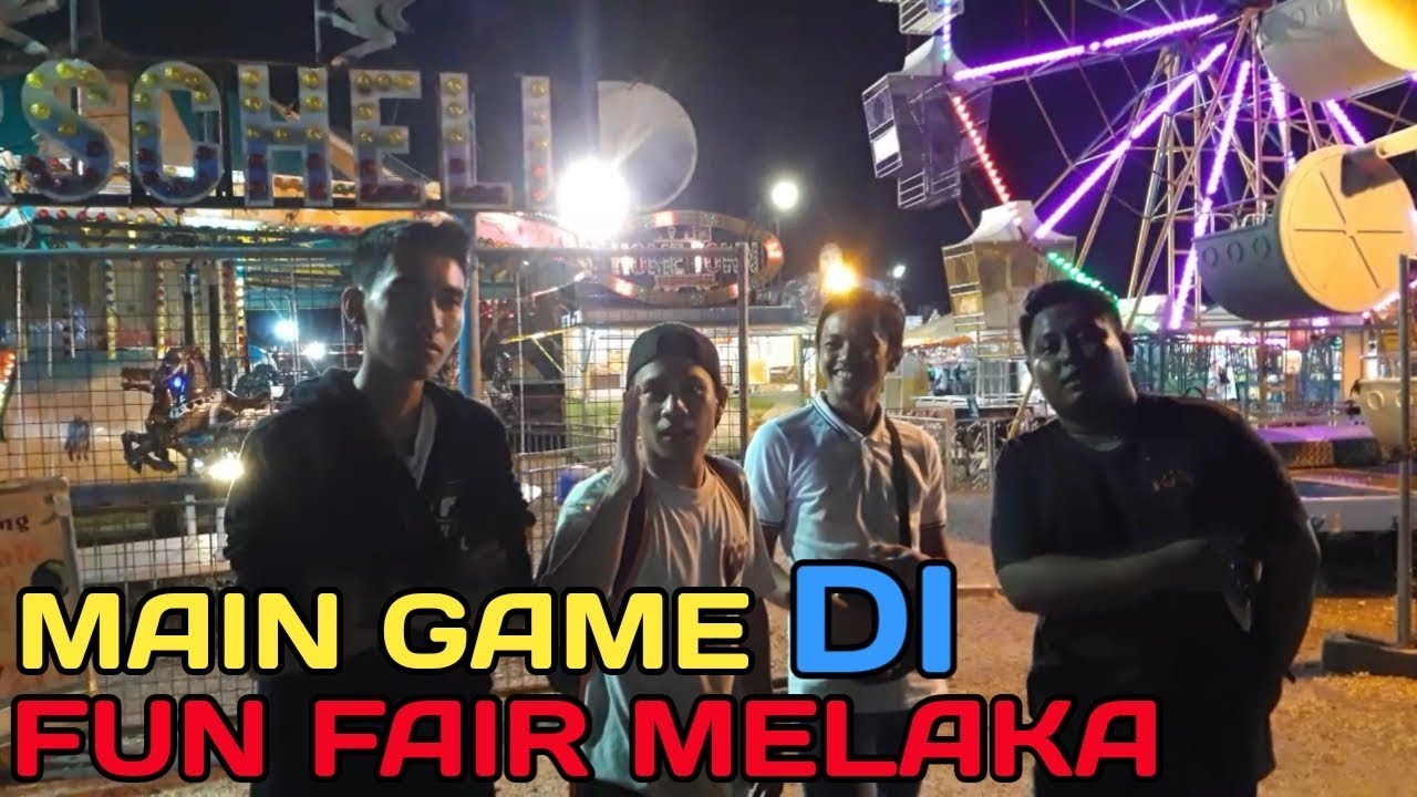 MAIN GAME DI FUN FAIR MELAKA - YouTube