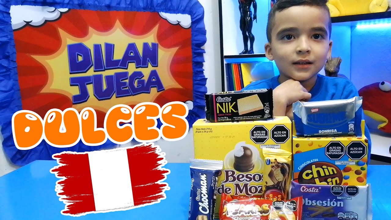 PROBANDO LOS 7 MEJORES DULCES DE PERU - YouTube