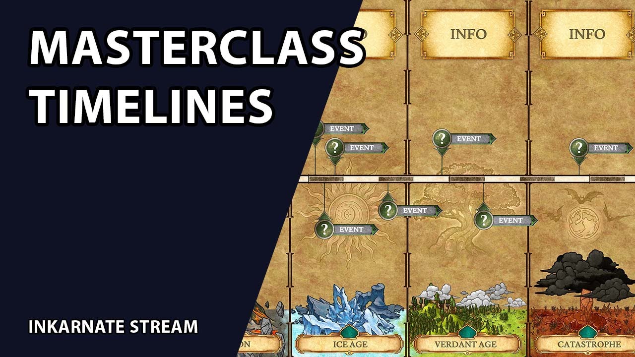 Masterclass : Timelines | Inkarnate Stream - YouTube