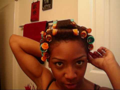 Roller Set tutorial (spiral) Part 2 - YouTube