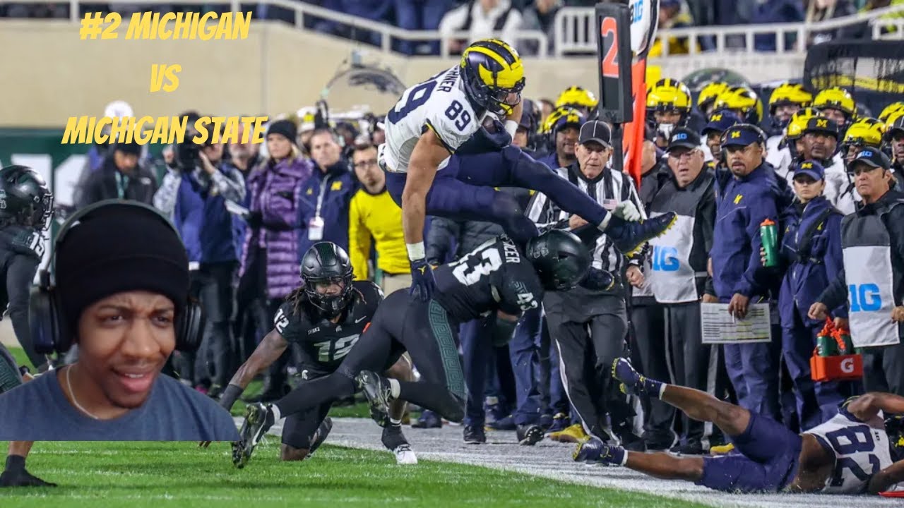 #2 Michigan v Michigan State Highlights | College Football Week 8 ...