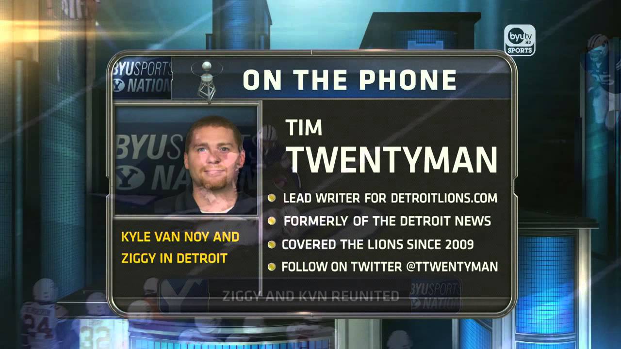 Tim Twentyman Detroit Lions Insider - YouTube
