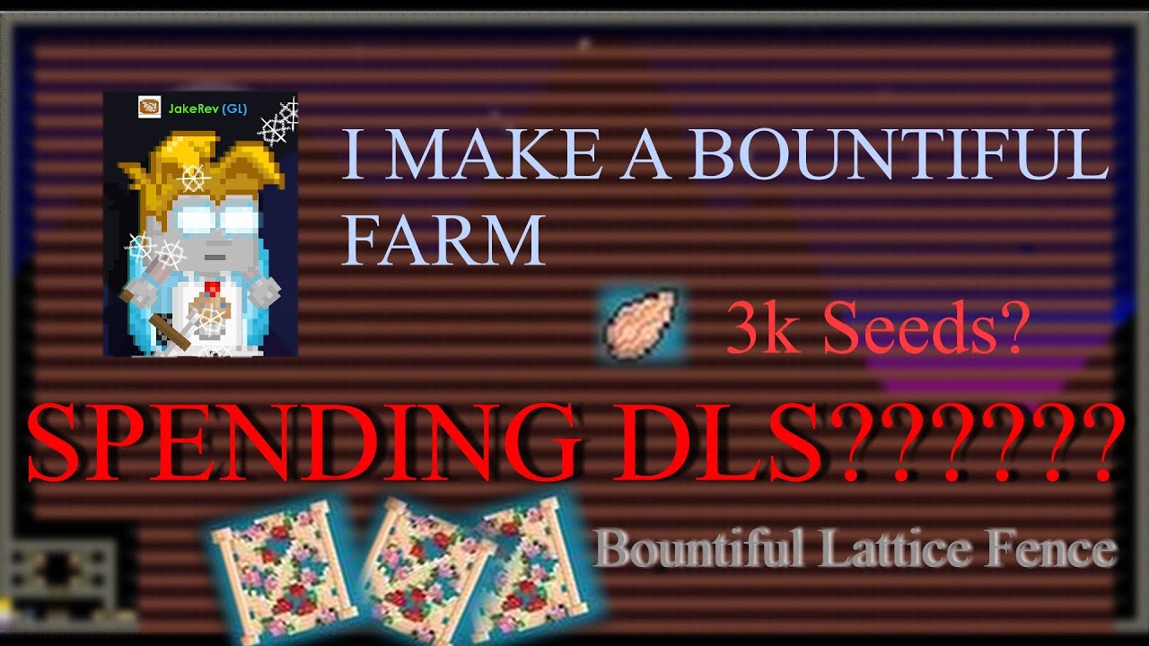 Making Bountiful Fence Farm | GROWTOPIA FARM - YouTube