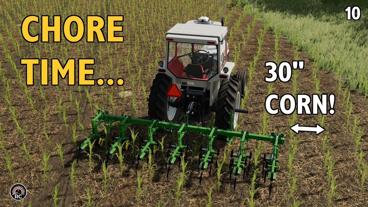 Cultivating Corn and Sampling Soil! - Alma, MO - OTM Ep10 - FS22 - YouTube