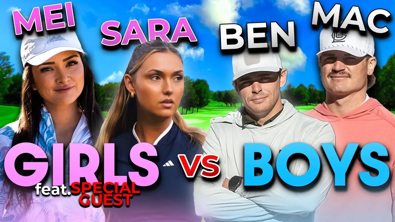Girls vs Guys, Who Wins??? (9 hole match) - YouTube