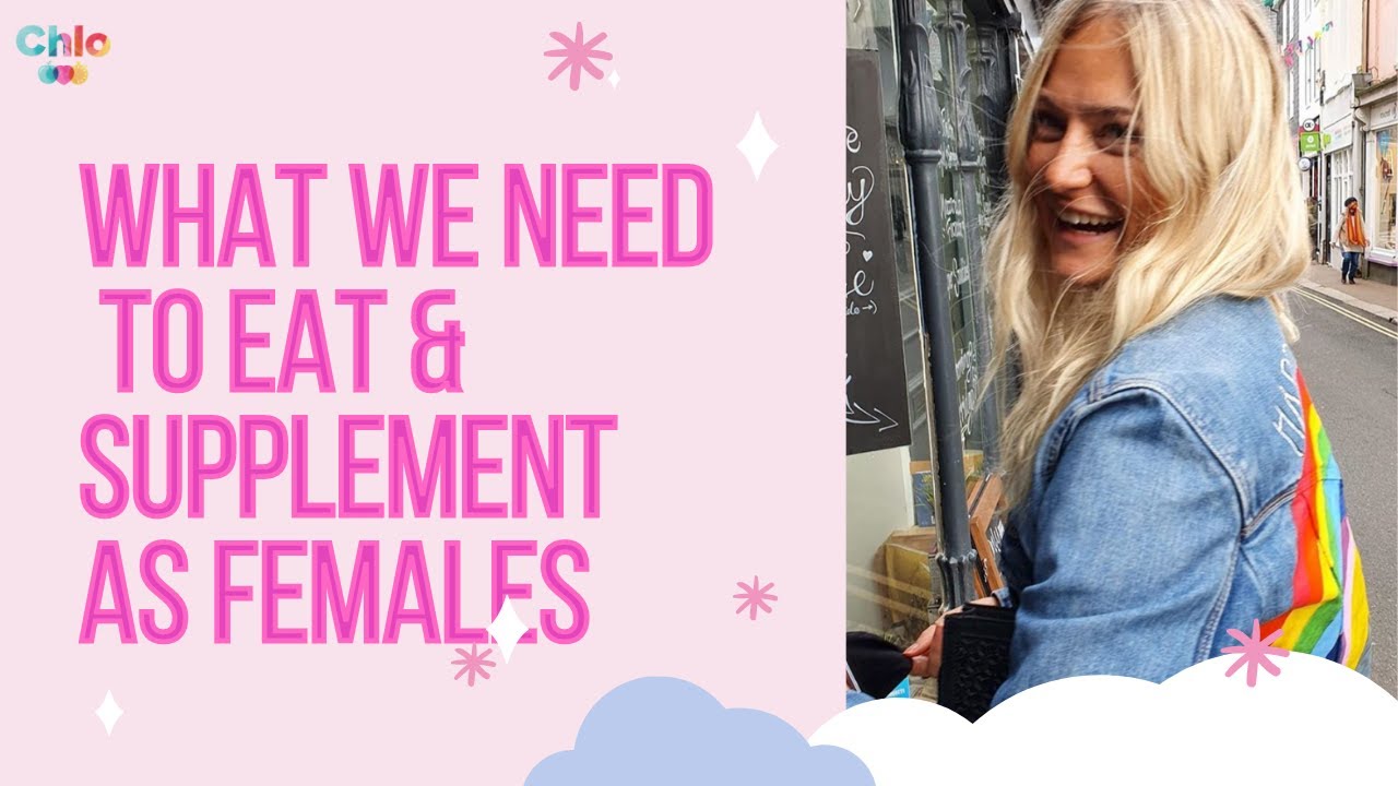 What females need to eat & supplement to eat | What to eat in a day to ...