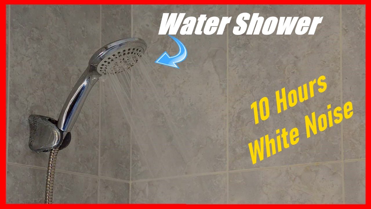 White Noise Water Sounds 🚿 10 Hours of Soothing Shower - YouTube