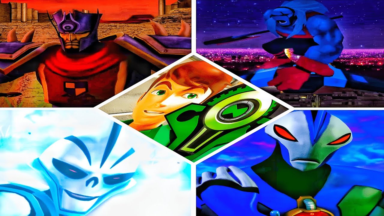 Ben 10 Ultimate Alien: Cosmic Destruction | All Boss Fight | 4K 60FPS ...