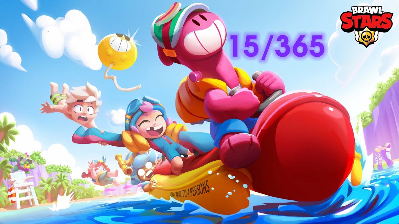 Playing Brawl Stars only 5 minutes a DAY for 365 days (15/365) - YouTube