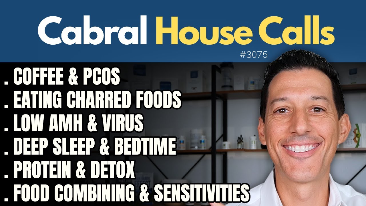 Coffee & PCOS, Food Combining, Charred Foods, Low AMH & Virus, Deep ...
