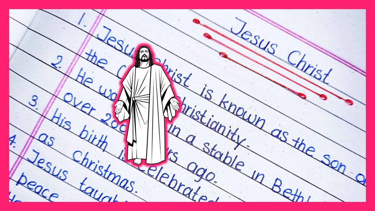 10 lines essay on Jesus Christ in English | essay on Jesus Christ ...