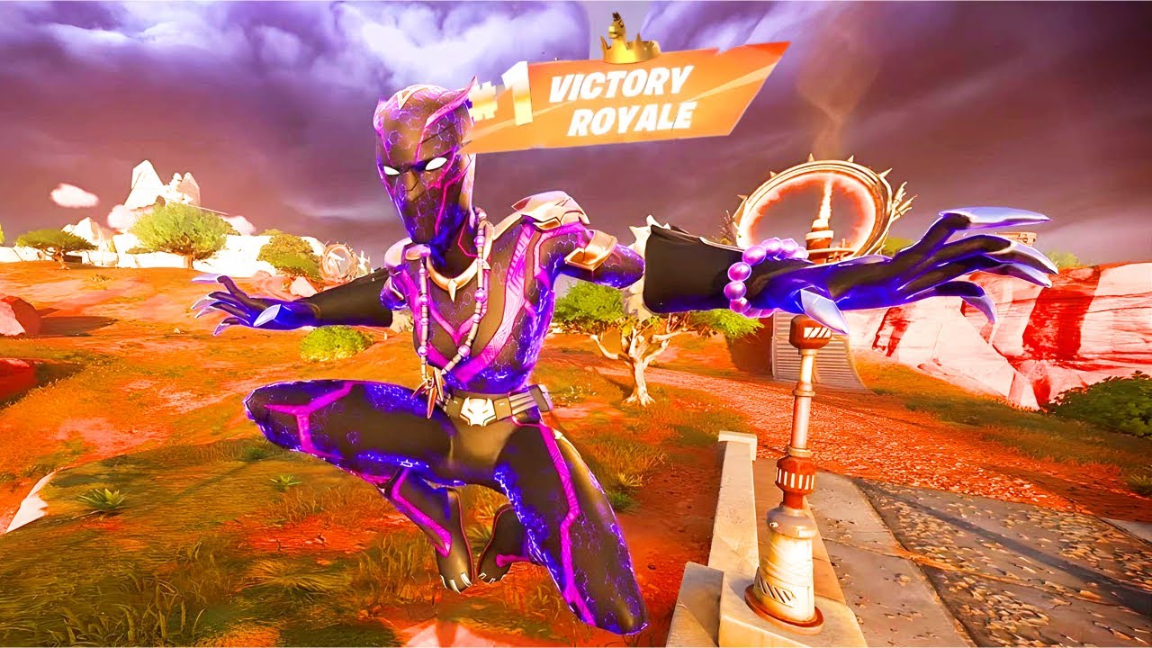 Fortnite SHURI (BLACK PANTHER) C5S4 Gameplay Solo Victory Royale (No ...