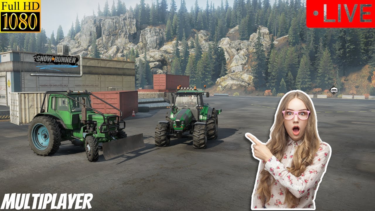 SNOW RUNNER MOST REALISTIC OFFROAD GAME FOR PC |MULTIPLAYER |LIVE - YouTube