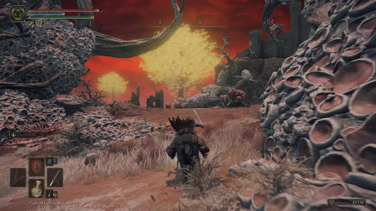 ELDEN RING Caelid Highway North to Gaol Cave Aeonian Butterfly x2 Rune ...