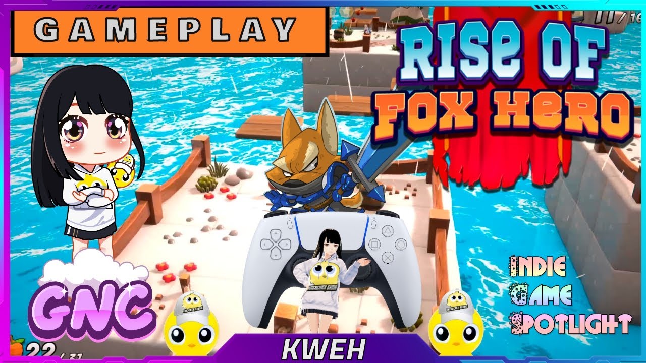 Rise of Fox Hero | GAMEPLAY | PS4/PS5 | Indie Game Spotlight - YouTube