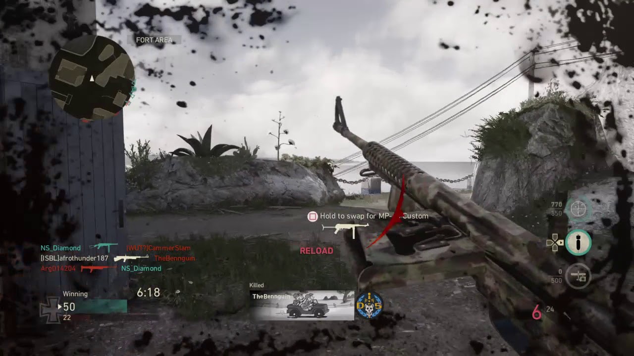 Call of Duty®: WWII TDM on Gibraltar 20-4 - YouTube