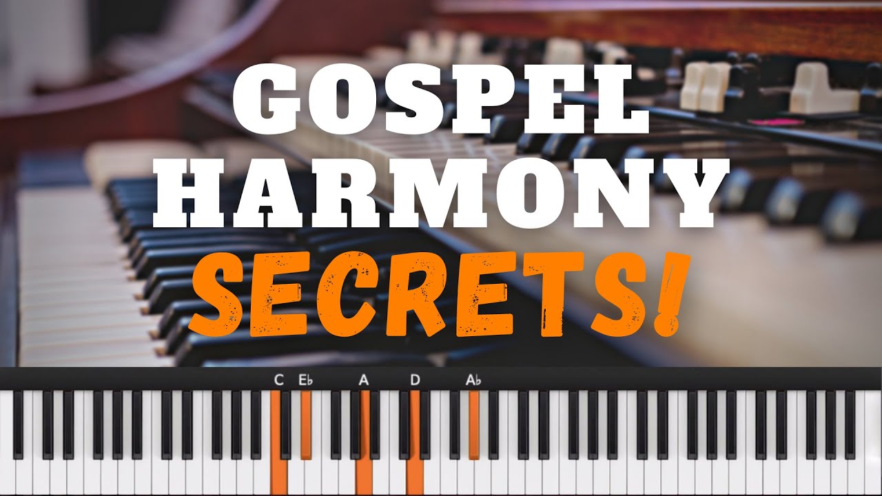 How To Add Gospel Piano Harmony To Hymns | Draw Me Nearer Tutorial ...