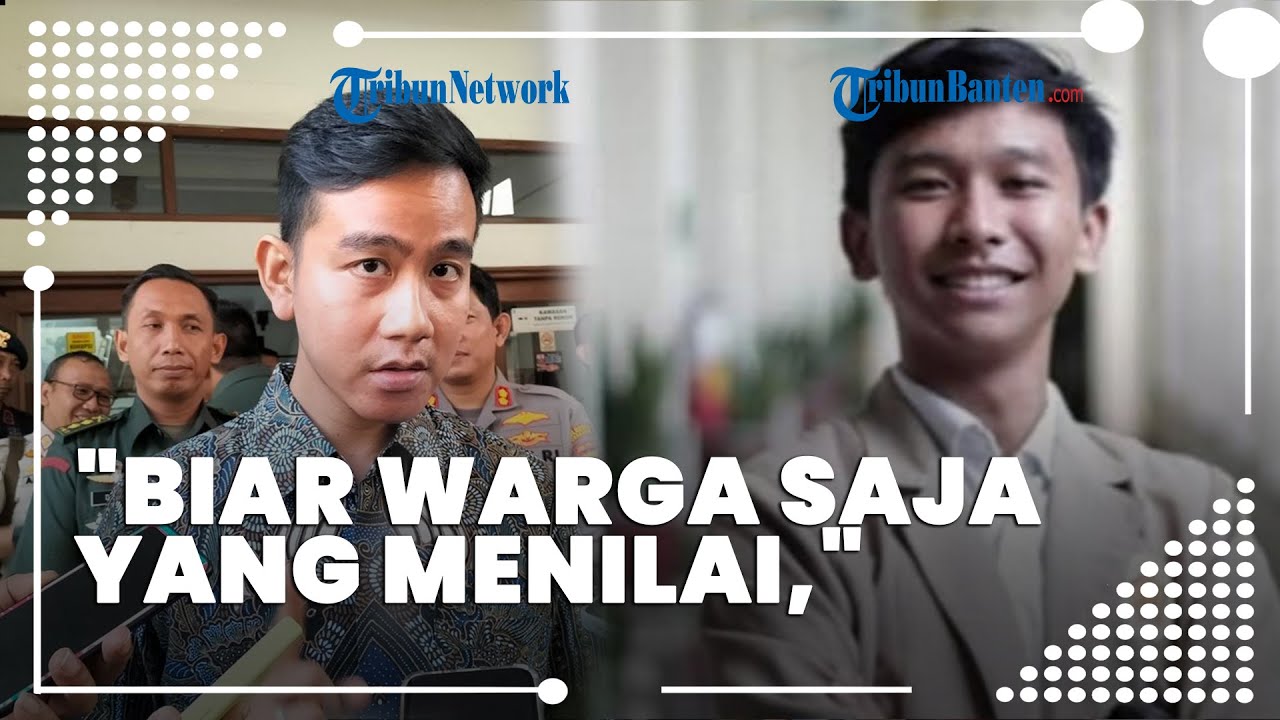 Respons Gibran soal Presiden Jokowi Dinobatkan BEM UGM sebagai Alumnus ...