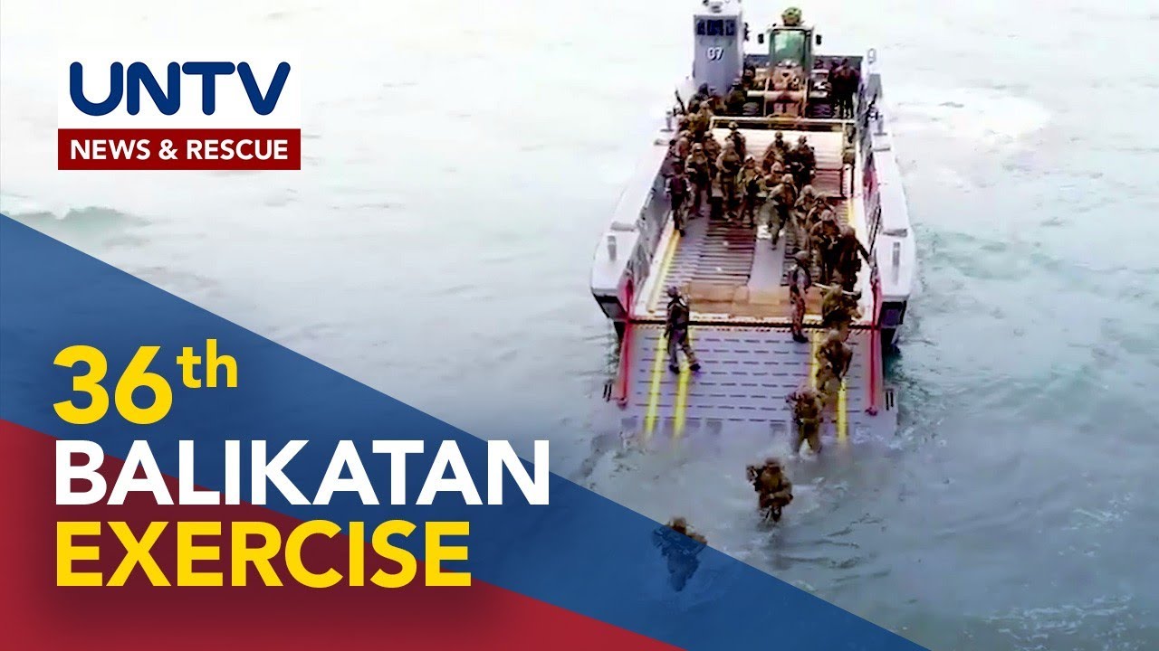 Mga aktibidad sa ilalim ng PH-US exercise, simula na - YouTube