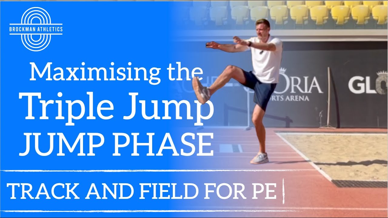Maximising the jump phase in triple jump - YouTube
