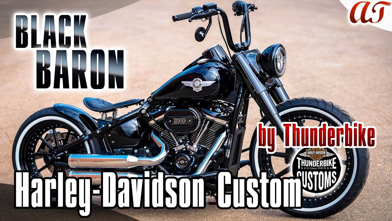 Harley-Davidson HERITAGE Custom: BLACK BARON * Preserving the HERITAGE ...