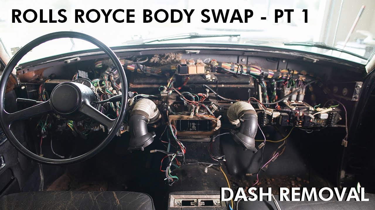 Rolls Royce Silver Shadow 2 Body Swap - Part 1 - YouTube