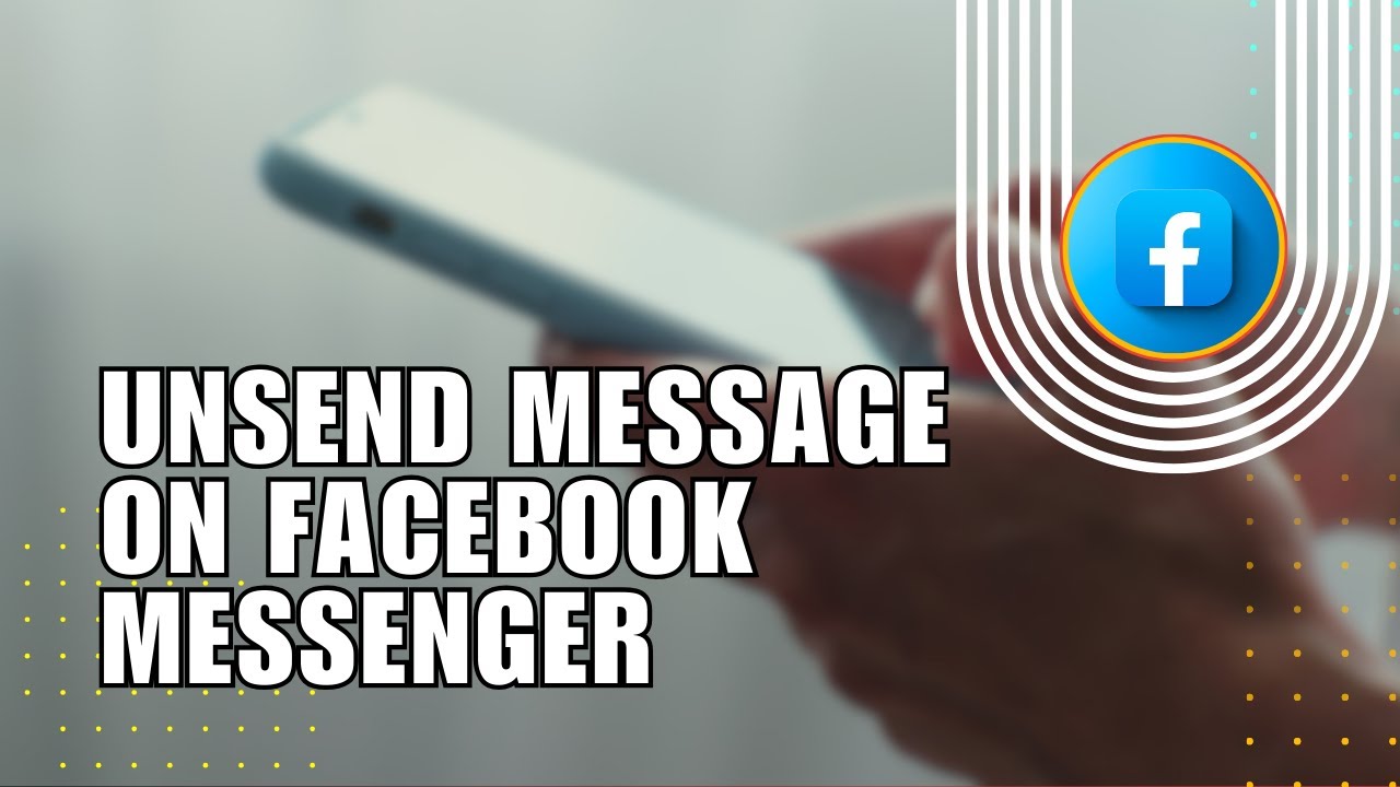 How to Unsend Message on Facebook Messenger (Windows/Desktop) 💬🚫 - YouTube