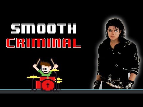 Michael Jackson - Smooth Criminal (Drum Cover) -- The8BitDrummer