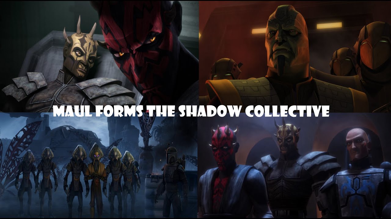 DARTH MAUL FORMS THE SHADOW COLLECTIVE - Star Wars: The Clone Wars ...