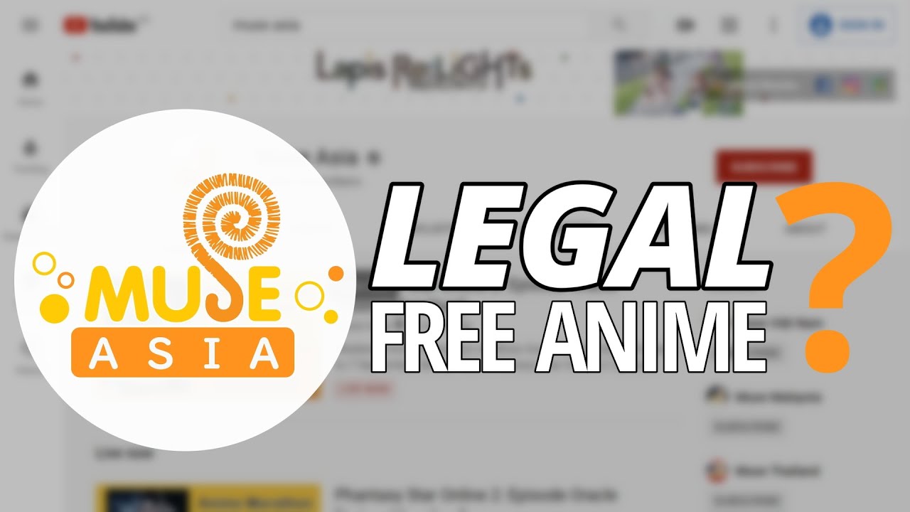 Muse Asia: A Paradigm Shift in Anime Distribution - YouTube