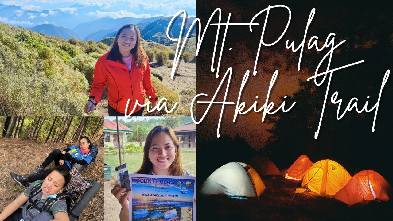 Mt. Pulag via Akiki Trail l Overnight camping - YouTube