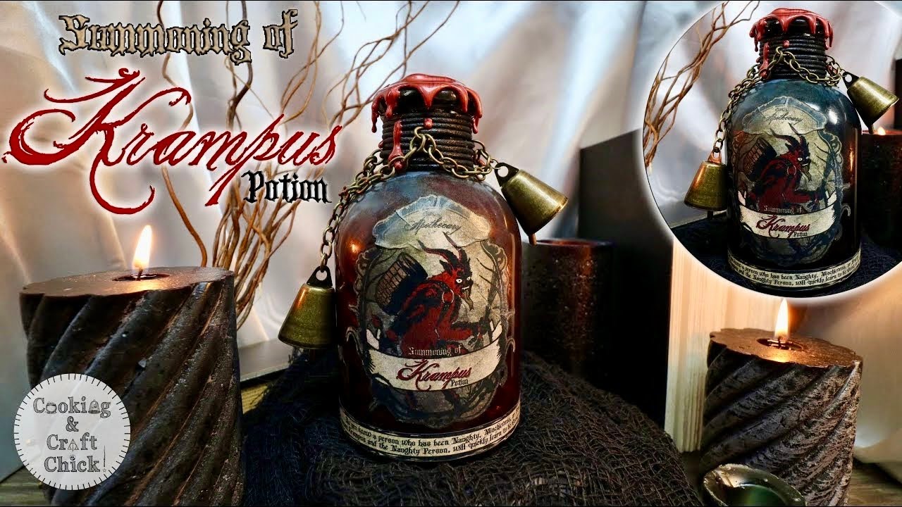 Krampus Summoning Potion with Mystical Color Shifts : Potion Props ...