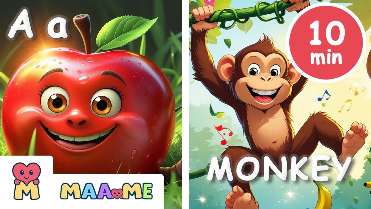 Catchy Songs for Toddlers & Kids Learning - ABC, Animals, Fruits & More ...