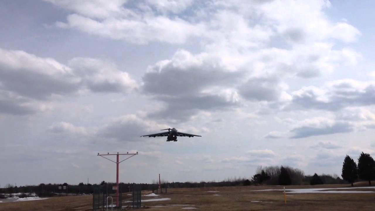 C5 Flyover at Pease - YouTube