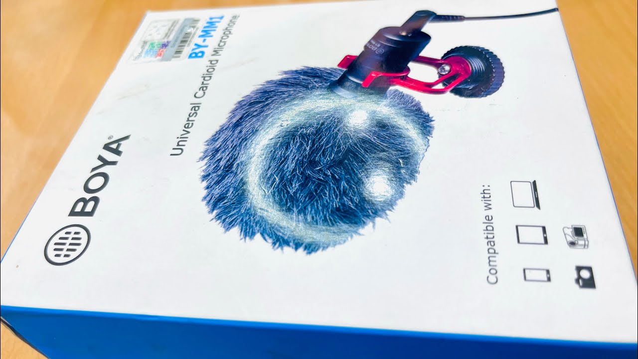 Boya - MM1 Universal Cardioid microphone 🎤 - YouTube