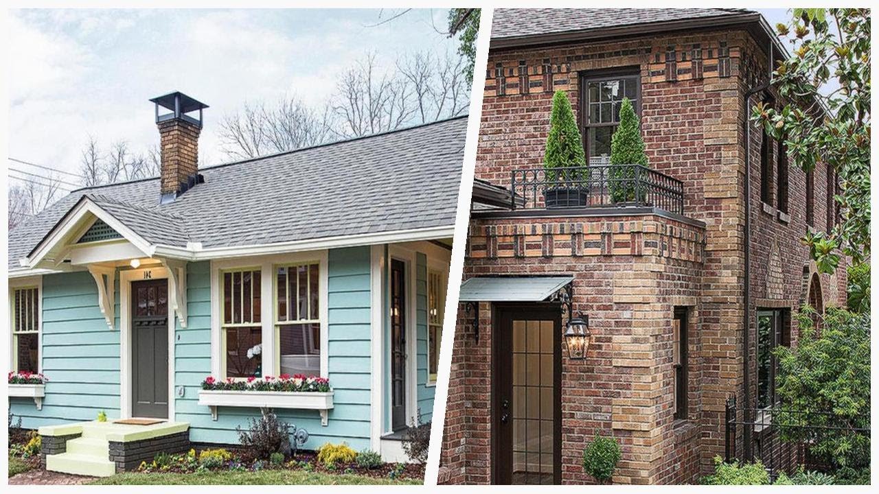 75 Traditional One-story Exterior Home Design Ideas You'll Love - YouTube