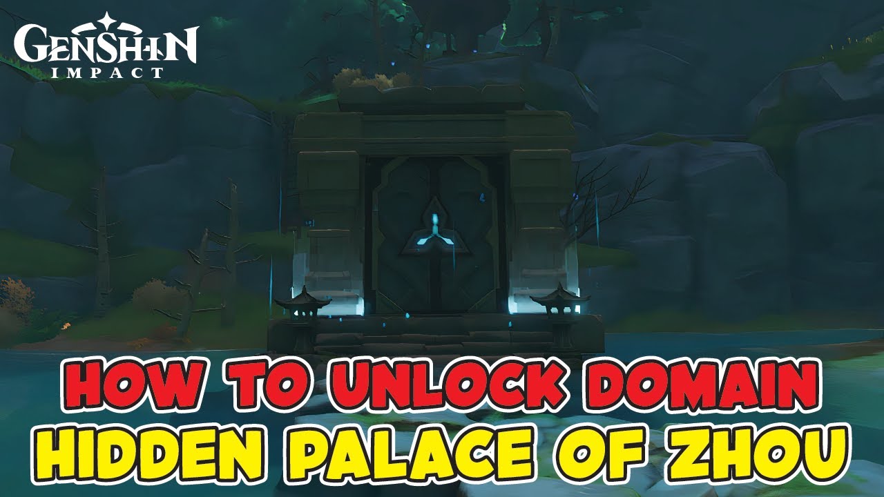 Cara Membuka Domain Hidden Palace of Zhou di Liyue | Genshin Impact ...