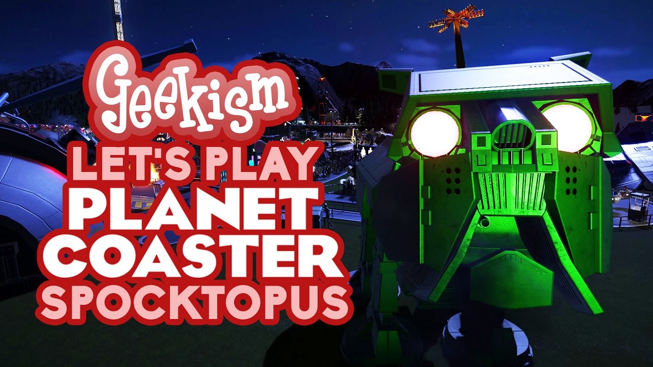 🎡 Spocktopus! | Night Encounters | Let's Play Planet Coaster #17 - YouTube